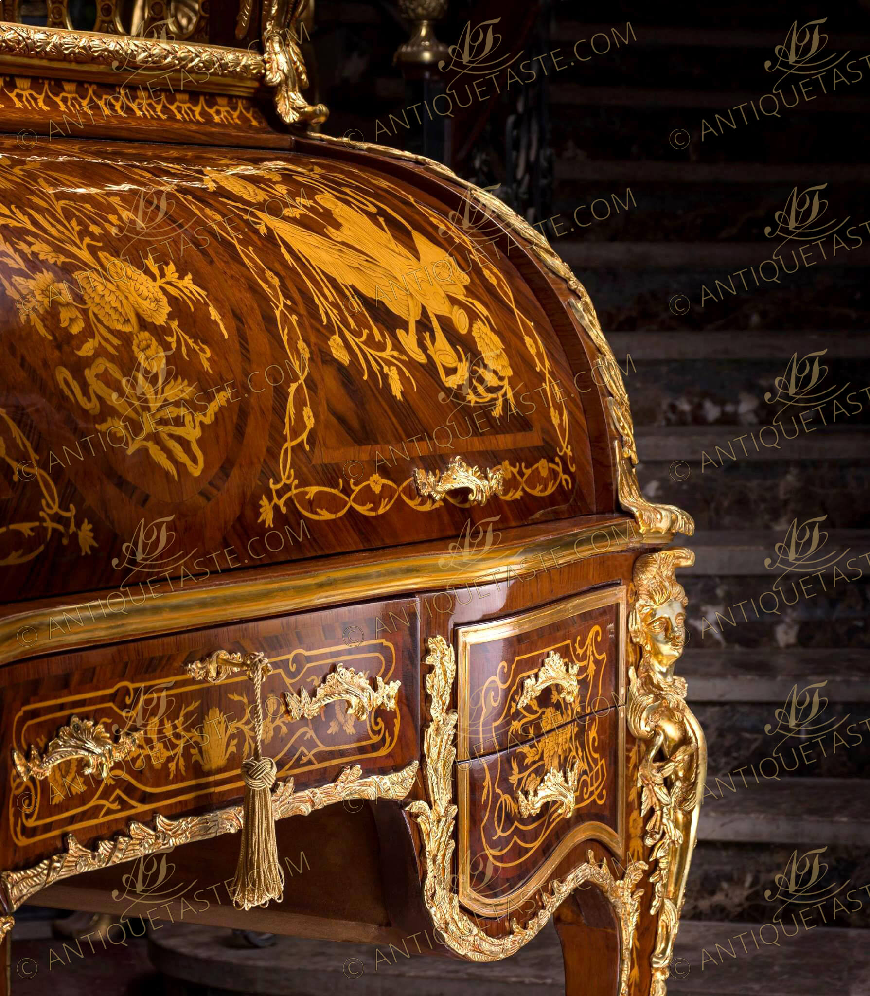 Le Bureau Du Roi | Louis XV's Roll-Top Secretary Desk
