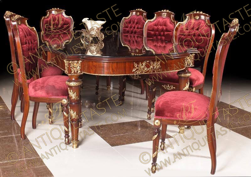 Louis XV Dining Set | Louis XVI Dining Room | Louis XIV Dining Collection