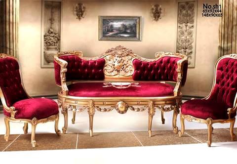 Seating French Furniture | Louis XV Salon Suite | Louis XVI Sofa and ...
