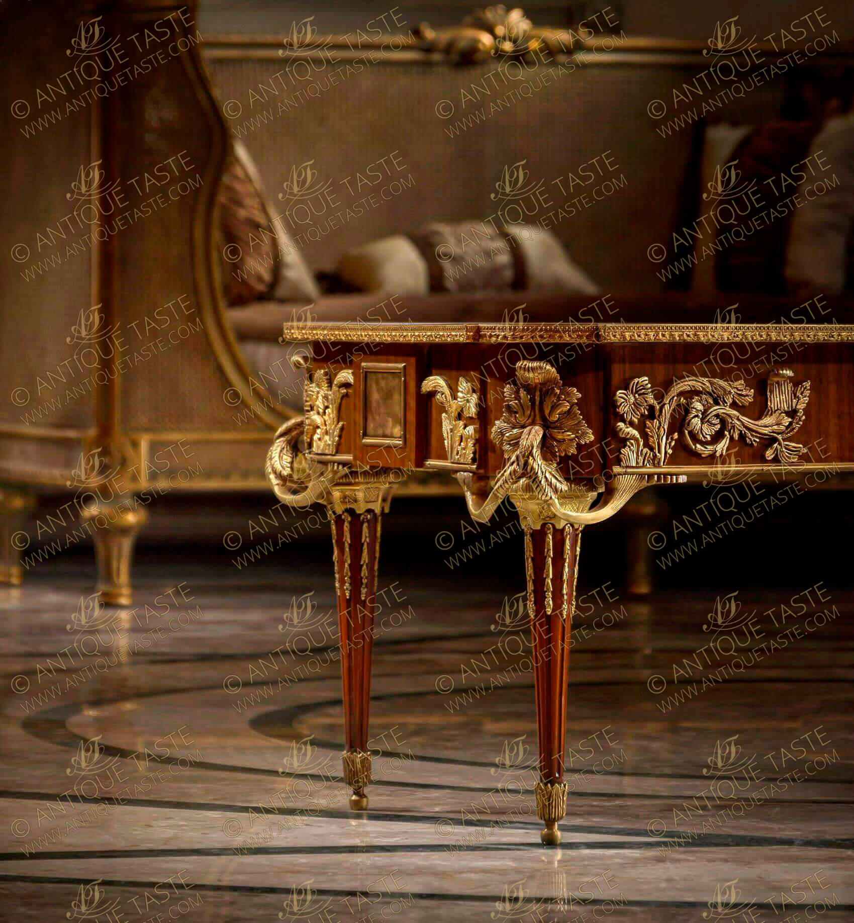 “La Table Aux Muses” François Linke and Jean-Henri Riesener Louis XVI ...